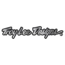 TROY LEE DESIGNS SIGNATURE BRUSHED ALUM 10" 貼紙 / TROY LEE DESIGNS SIGN ...