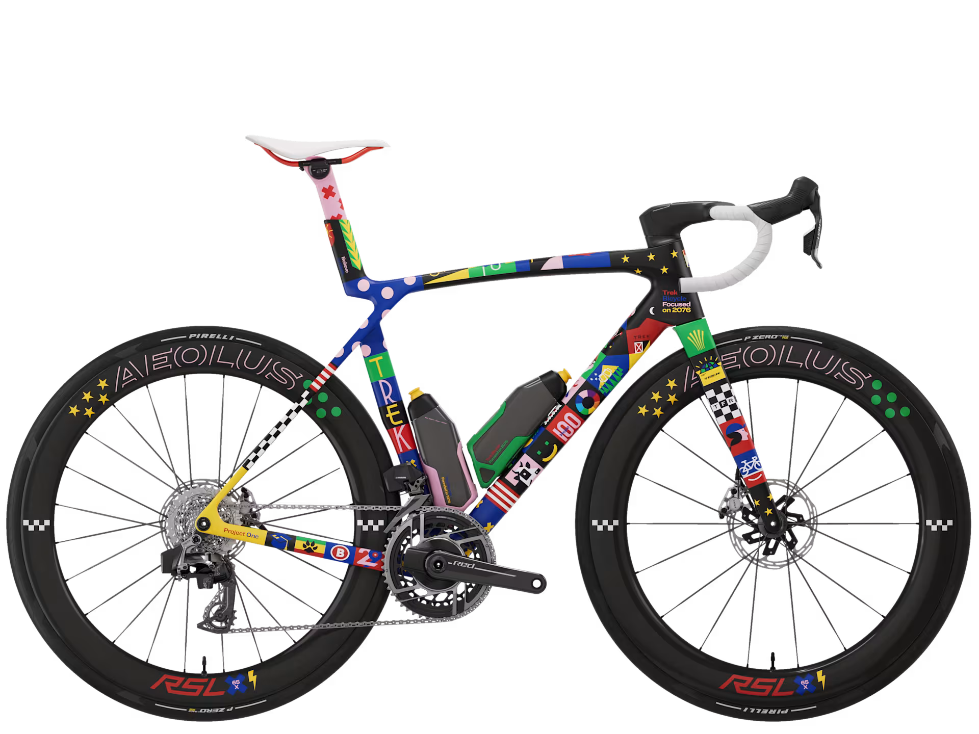 預售：Trek Madone SLR 9 AXS Gen 8 Project One ICON The First 50週年限量紀念版公路車 ...